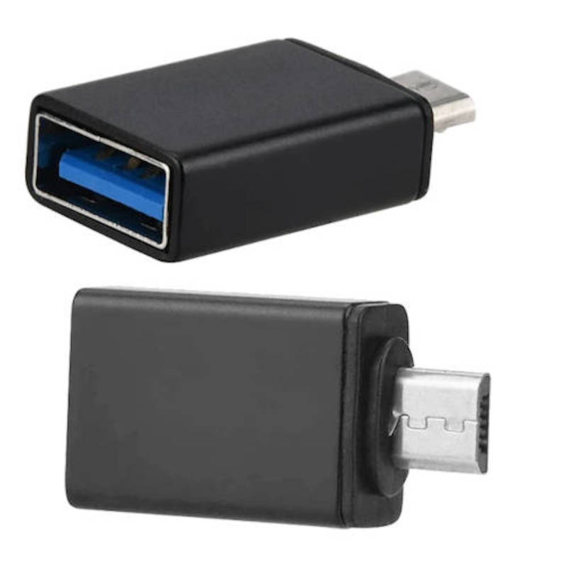 Adaptador OTG Micro Usb Macho a Usb 3.0 Hembra – Hipno Informática